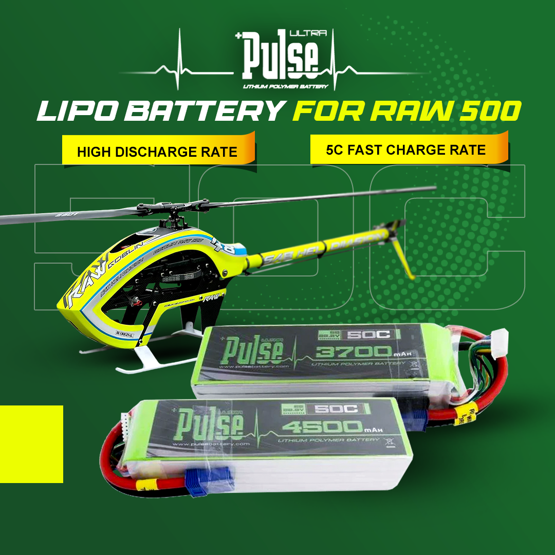 RAW 500 Batteries – HeliDirect