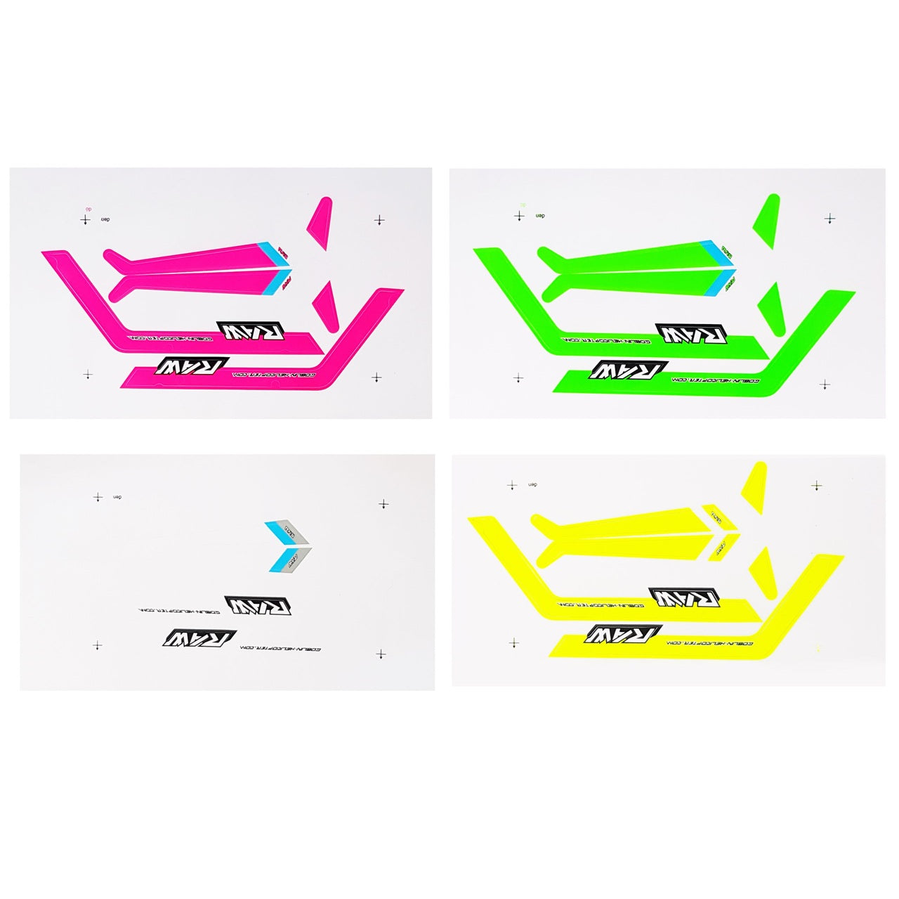 SAB Stickers Set RAW 420 CO – HeliDirect