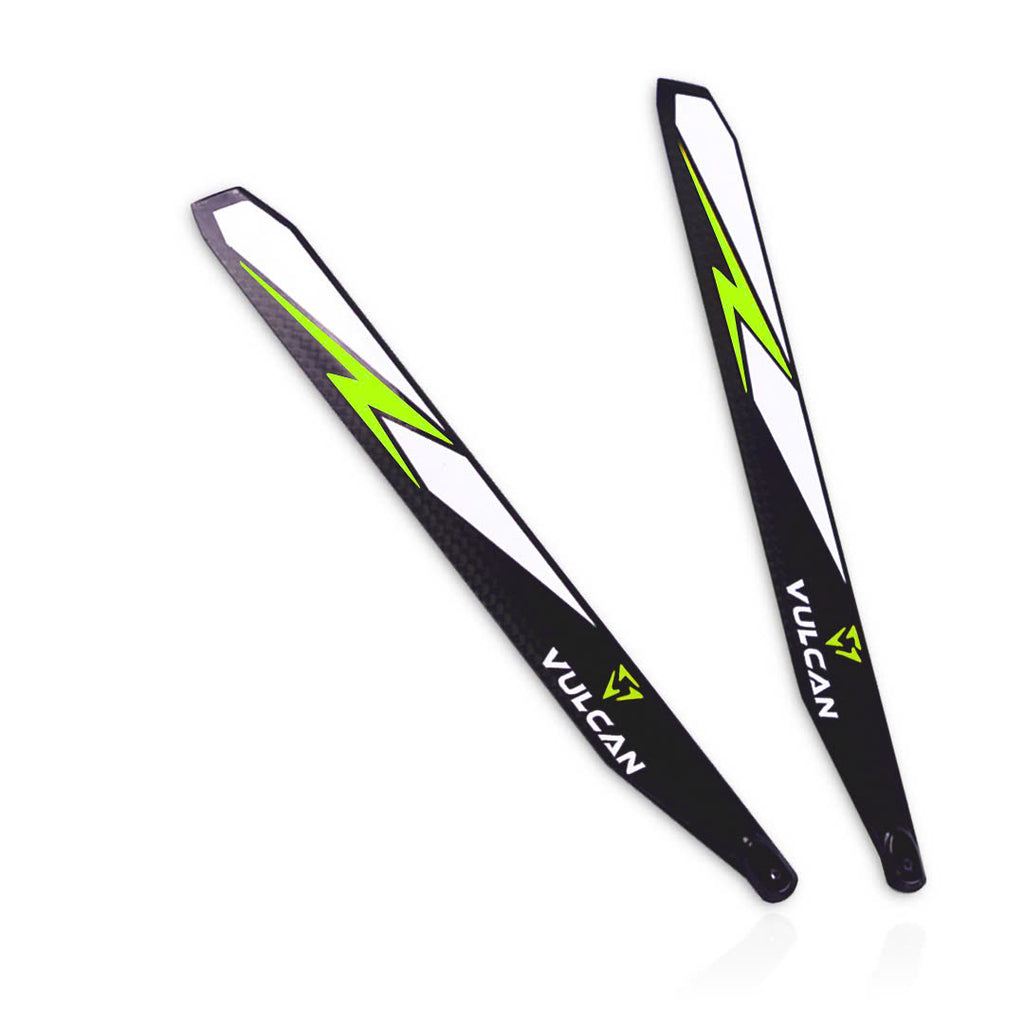 VULCAN ROTORS Precision Main Rotor Blades 200mm (Yellow) | HeliDirect