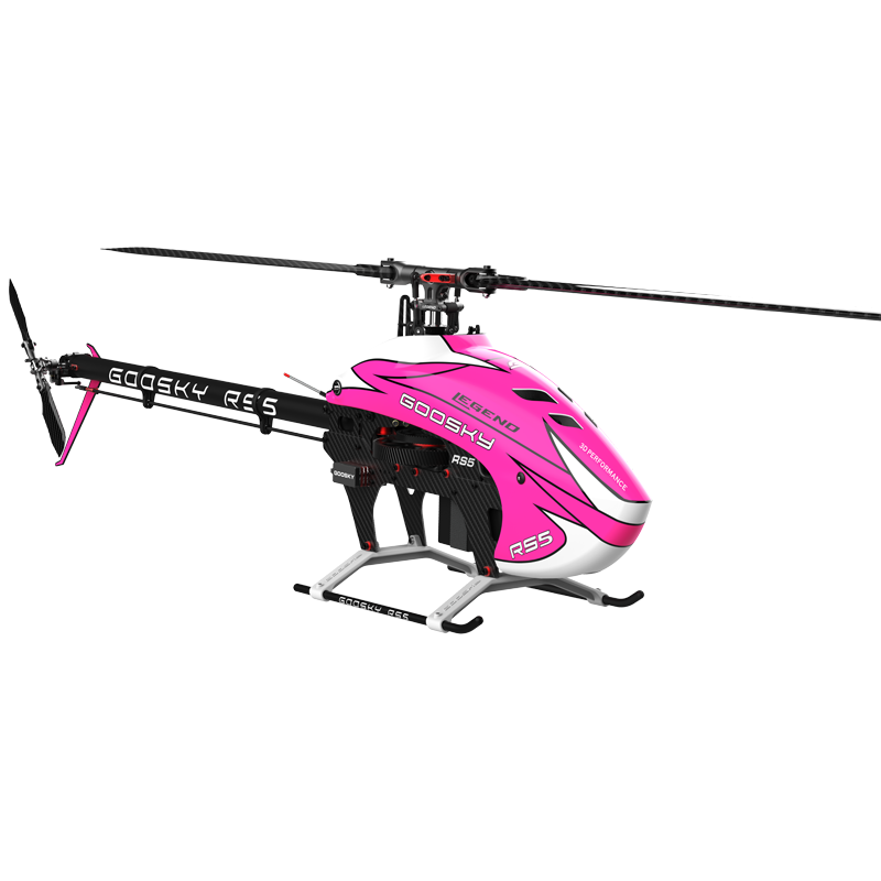 Goosky Legend RS5 Helicopter Kit w/ Blade - Pink (Unassembled) | HeliDirect