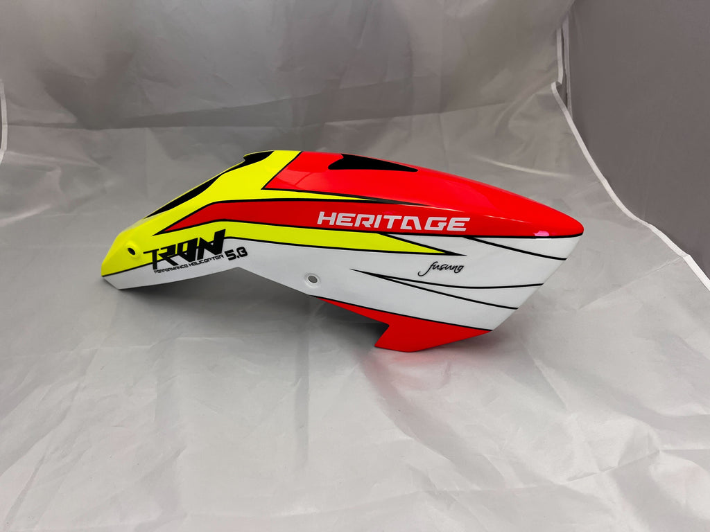 Fusuno Canopy Tron 5.8 Red/White/Yellow | HeliDirect