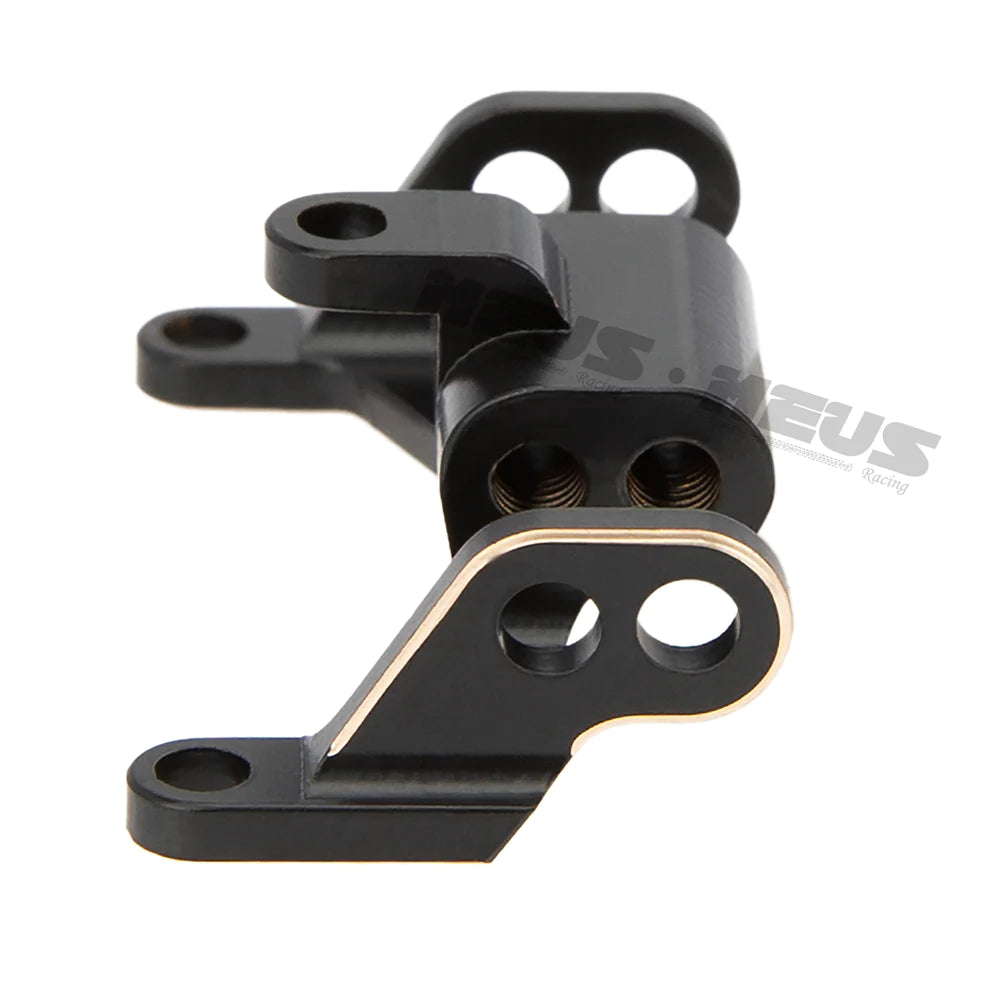 Meus Racing Brass Rear Link Mount For Axial 1/18 UTB18 - BLACK | HeliDirect