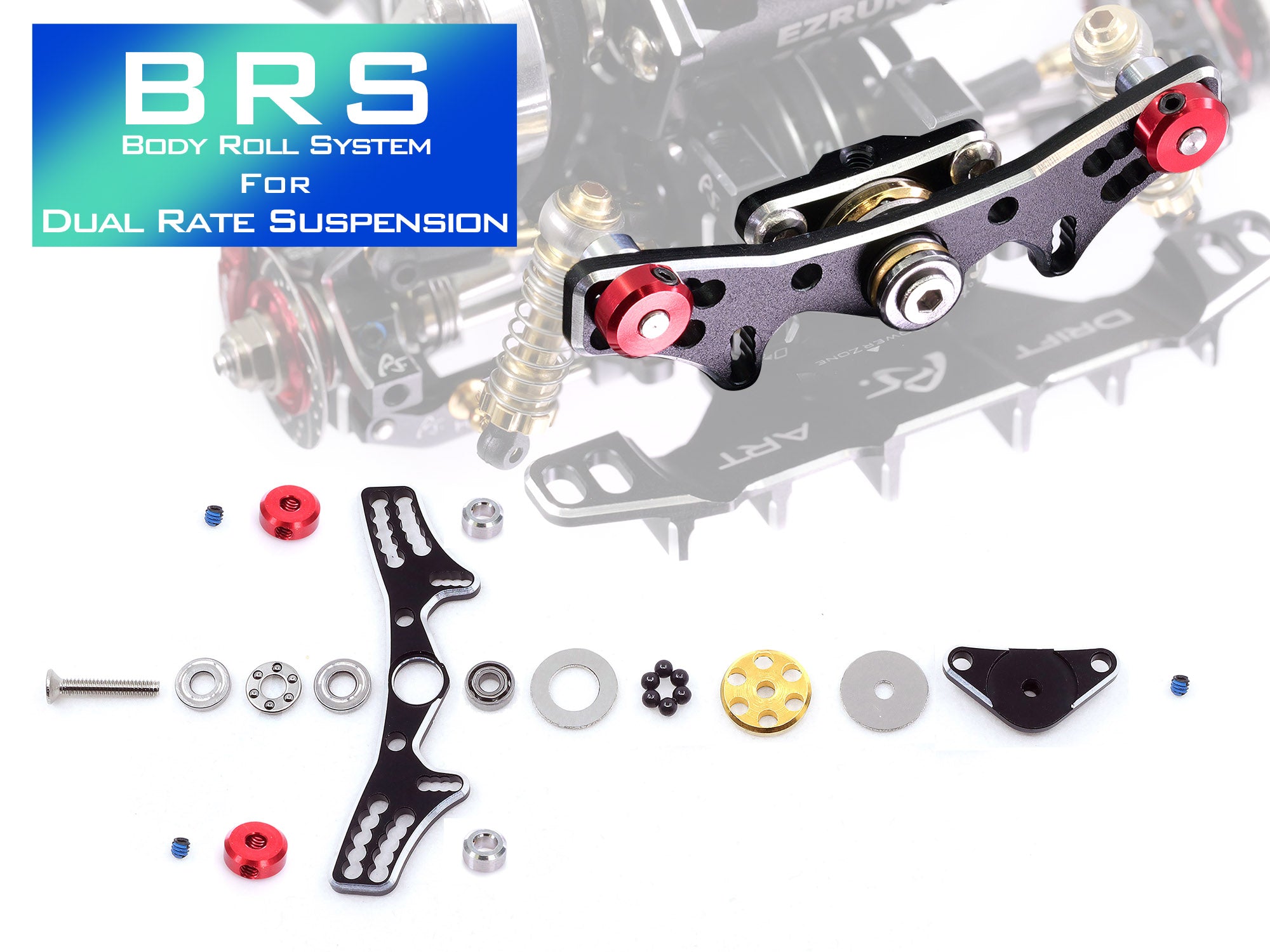 DriftART BRS - Body Roll System For Dual Rate Suspension For DA4/DA3 ...