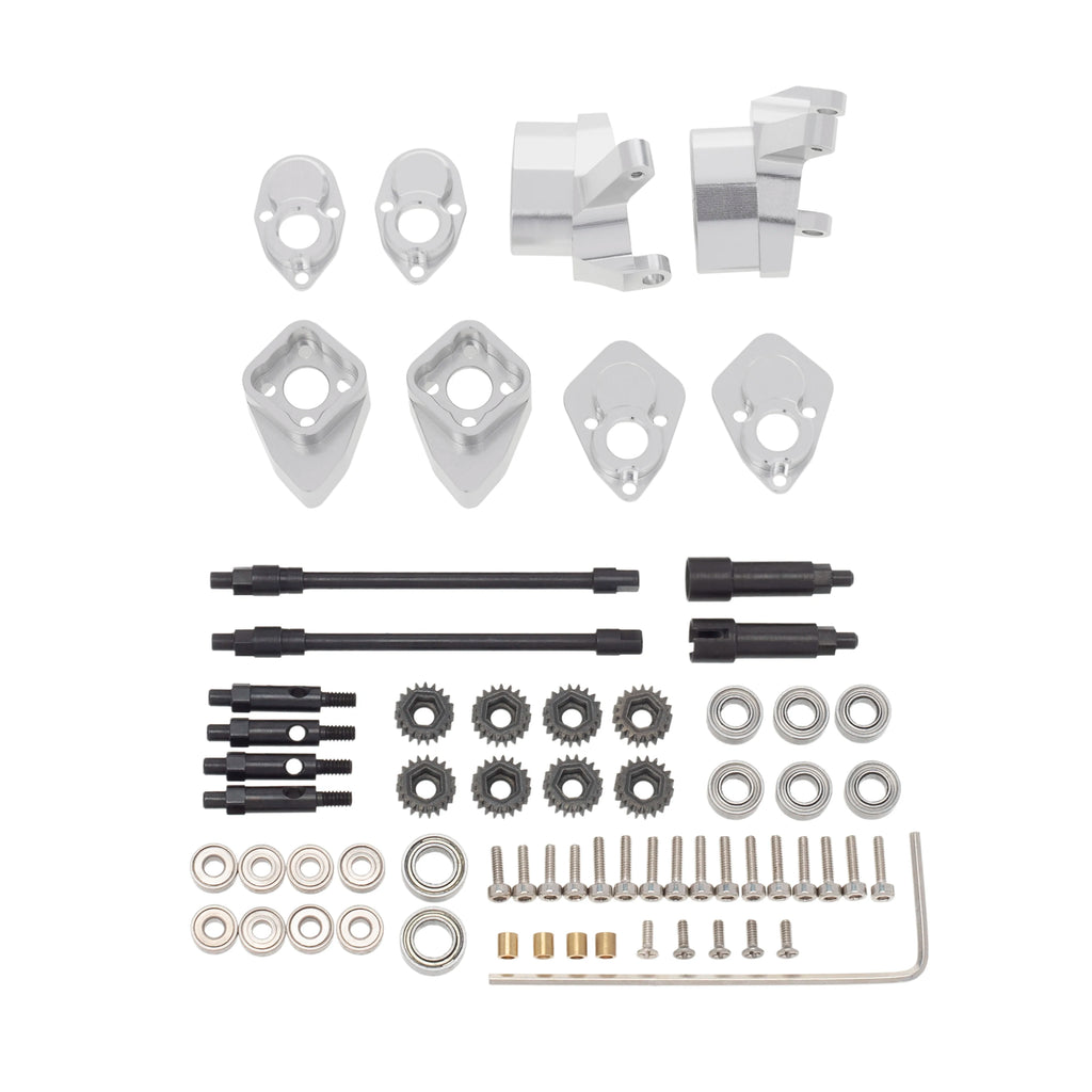 MEUS Racing Front & Rear Axle Refit High Lift Portal Axles Kit, CNC ...