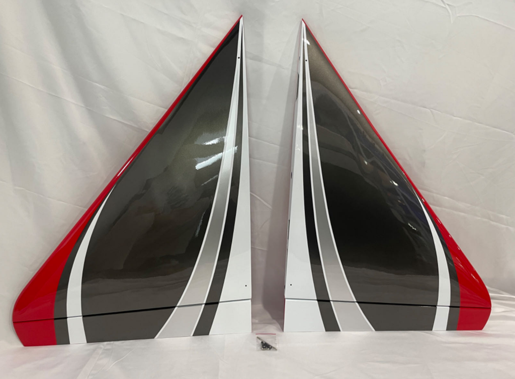Boomerang J10 Wing set to include hatches, pushrods, control horns and ...