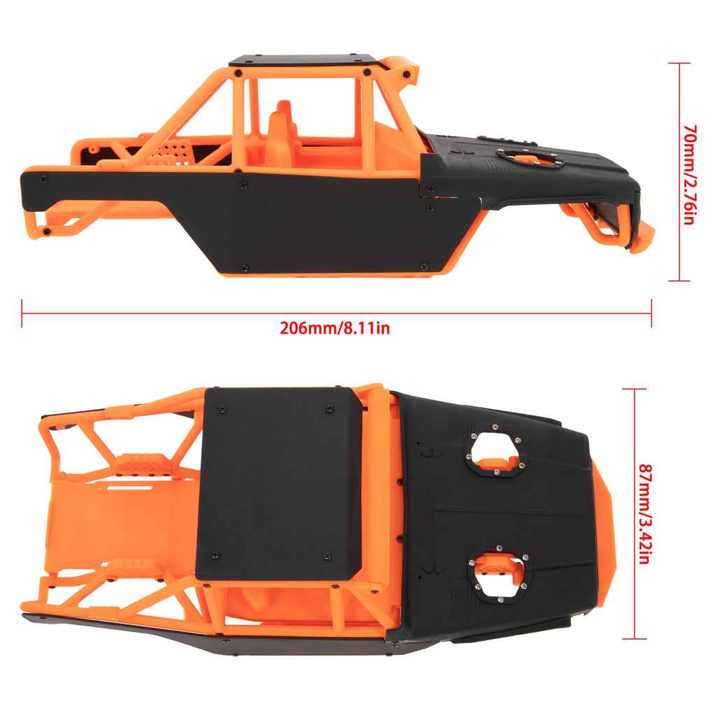 MEUS RACING TRX4M Ripper Nylon Injection Molding V2 Version Nylon Cage ...