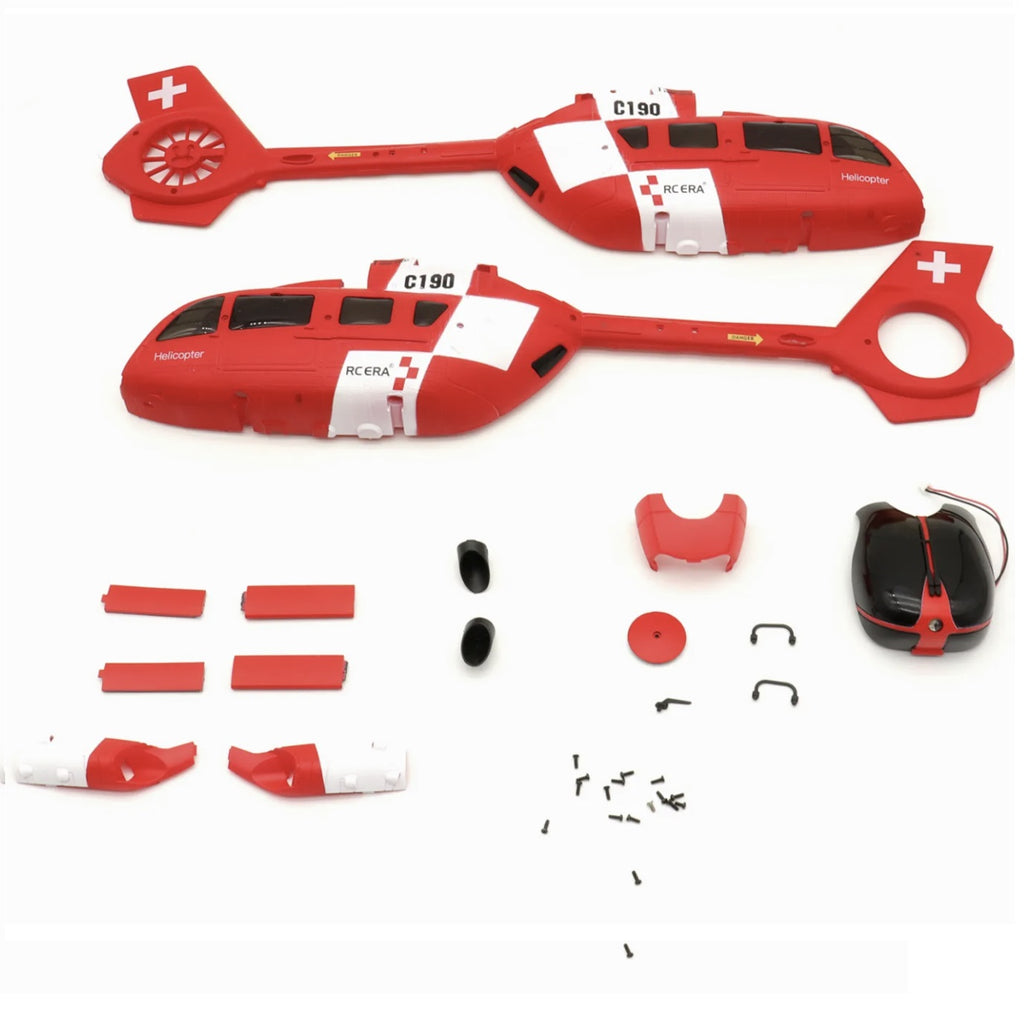 RC ERA C190 Body Set - Red – HeliDirect