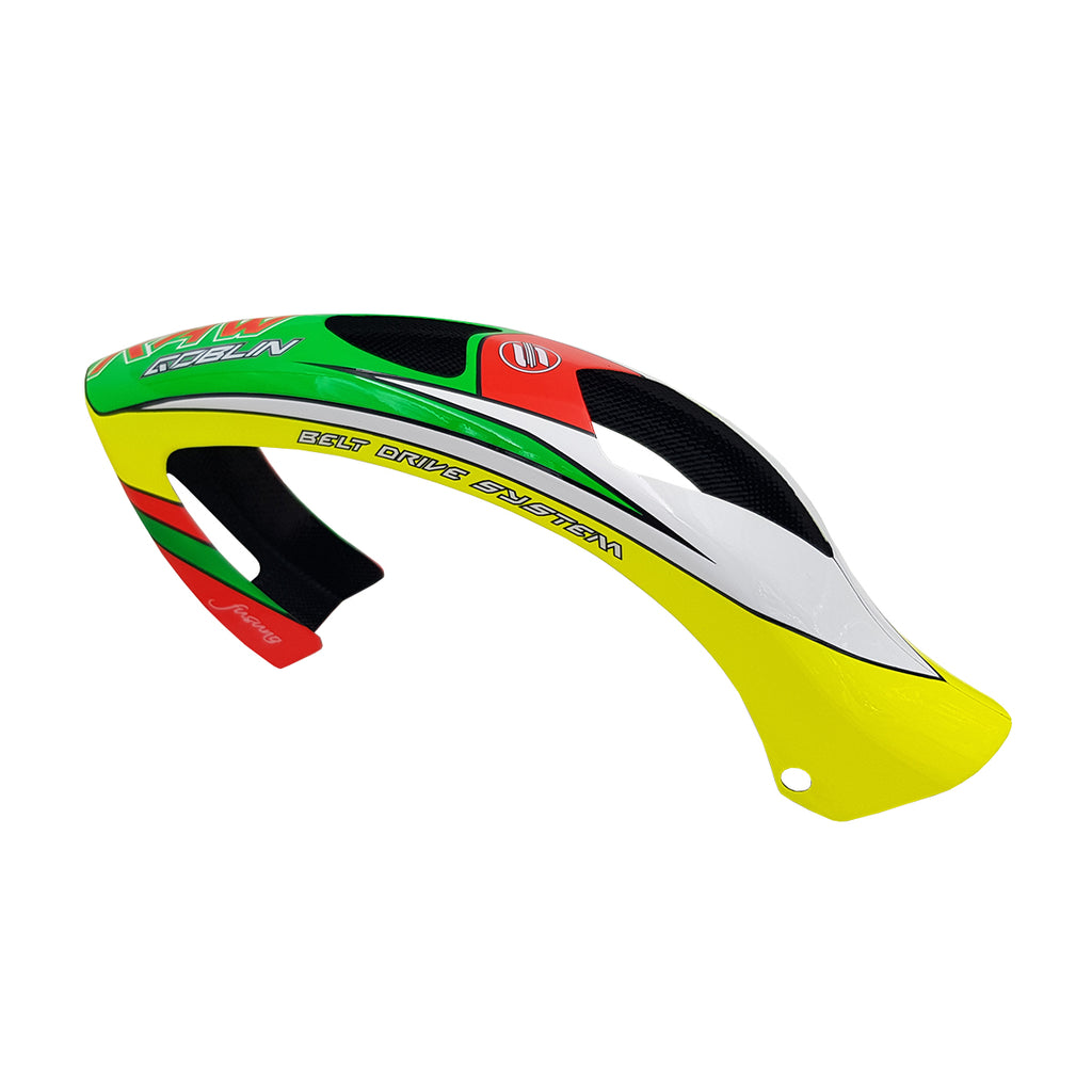Fusuno Canopy Goblin Raw 420 Competition Red/Yellow/Green | HeliDirect
