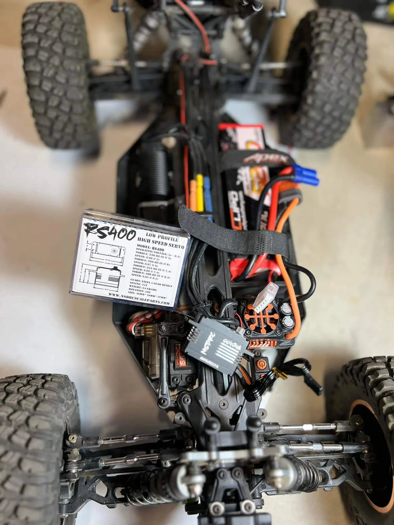 NSDRC RS400 LOW PROFILE RACING SERVO | HeliDirect