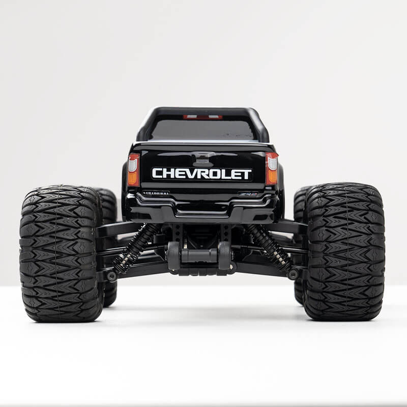 FMS 1/24 FMT24 Chevrolet Colorado Monster Truck RTR - BLACK | HeliDirect
