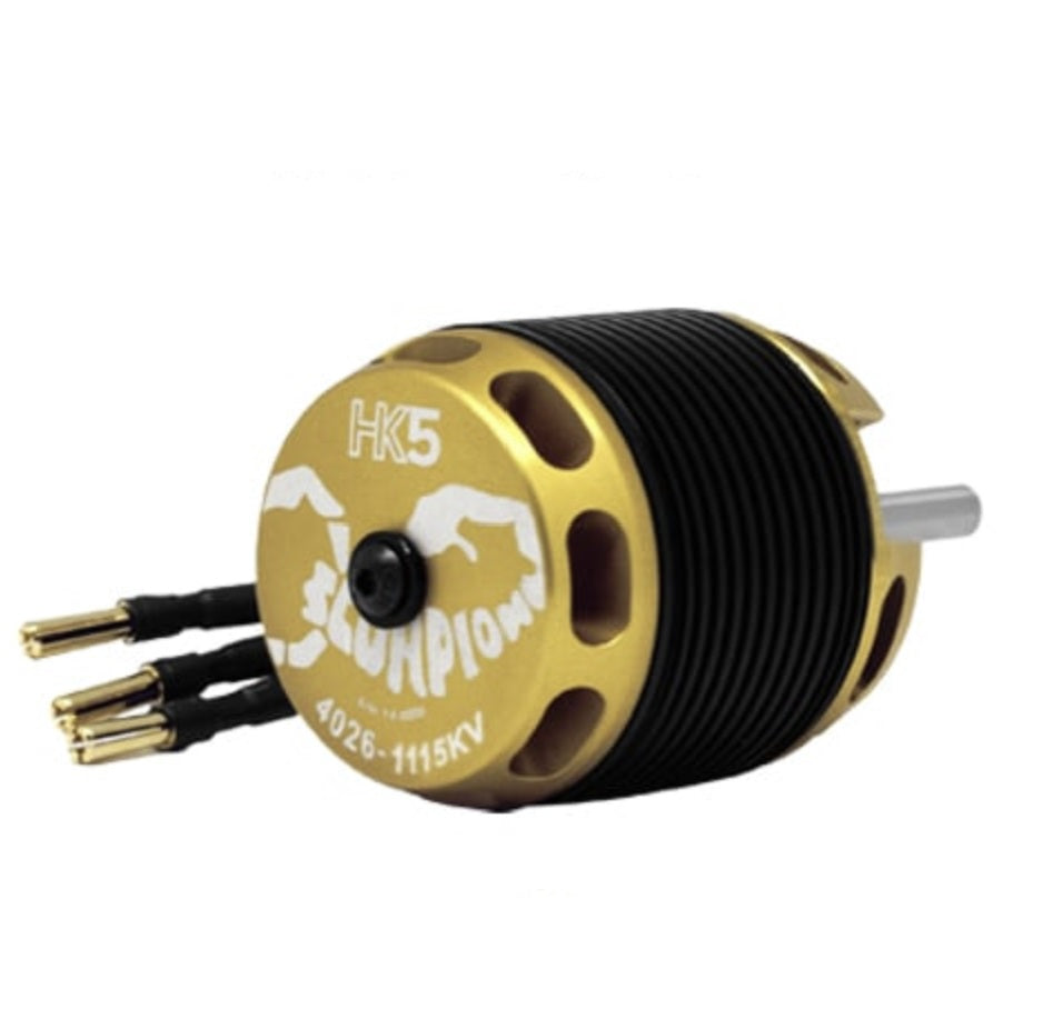 Scorpion HK5-4026-1115kv (6x32mm shaft) Helicopter Motor | HeliDirect