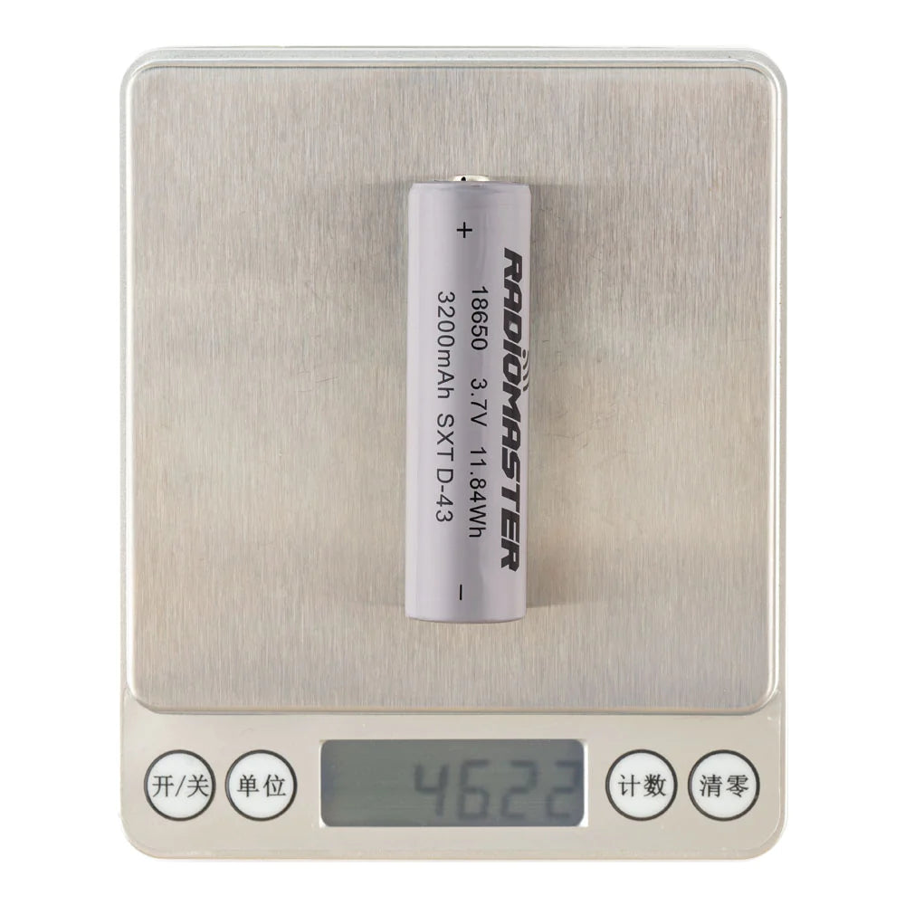 RadioMaster 18650 3200mAh 3.7V Battery (2pcs) For TX16S / Boxer / TX12 ...