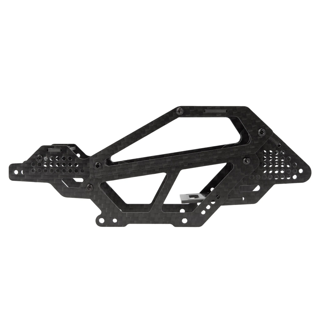 MEUS Racing Carbon LCG Chassis Frame Set Multi-hole Shock Mount for 1/ ...