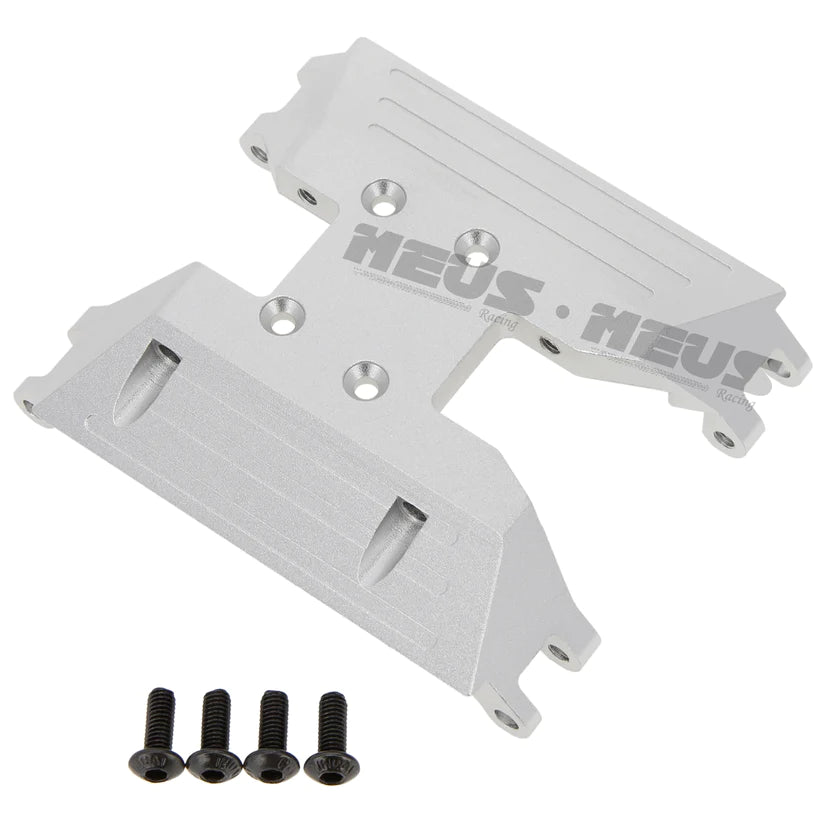 Meus Racing Aluminum Chassis Skid Plate For AXIAL 1/18 UTB18 - SILVER ...