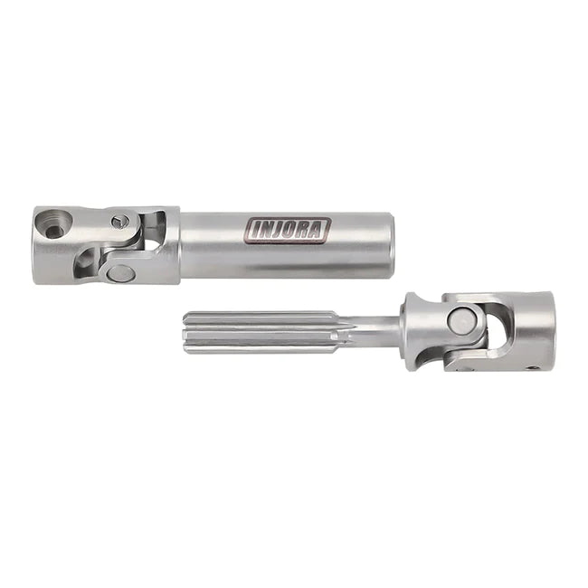 INJORA Stainless Steel Drive Shafts with D Shaped Hole For 1/24 Axial ...