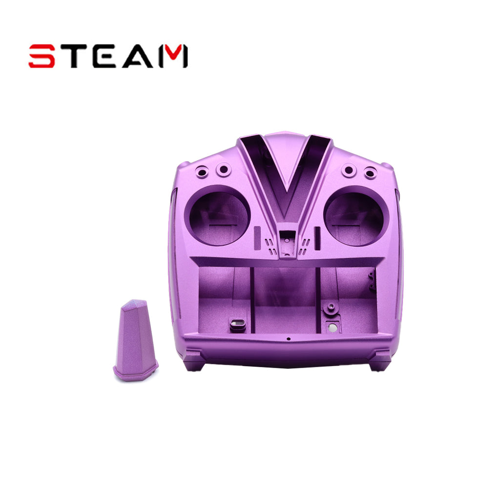 V-bar Control Evo Aluminum Case w/ Antenna Mount - Purple | HeliDirect