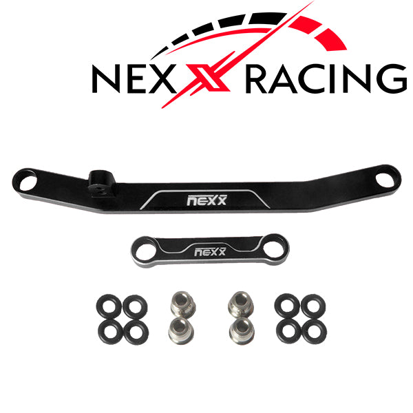NexxRacing CNC Aluminium Steering Link Set for 1/24 RC Crawler Axial ...