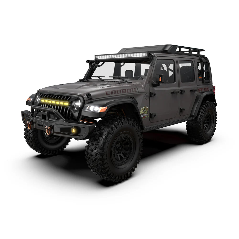 Rlaarlo 1/7 Scale 4WD Brushed RC Crawler MK-07 - Gray | HeliDirect