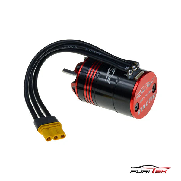 FURITEK BRUSHLESS SENSORED MOTOR KINETIC 2435 5600KV FOR 1/18 1/12 RC ...