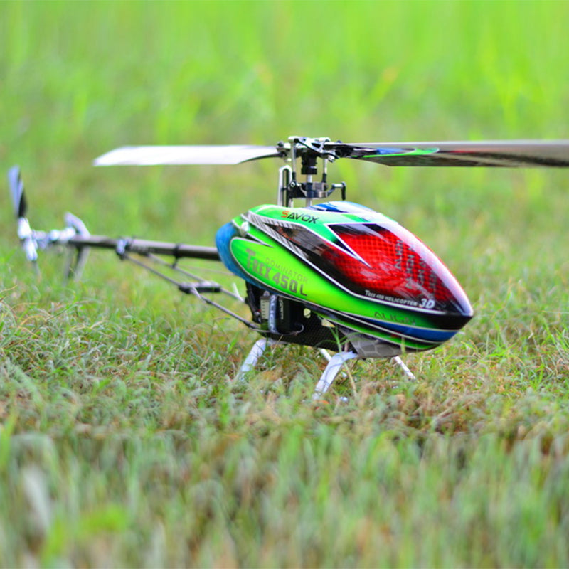 Align T-Rex 450L Dominator Super Combo 6S with new DS450/455 Servos ...