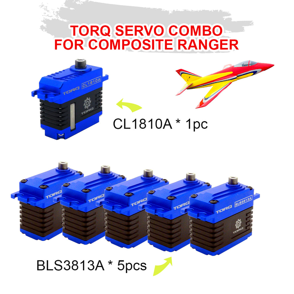 TORQ Servo Combo for Composite Ranger | HeliDirect