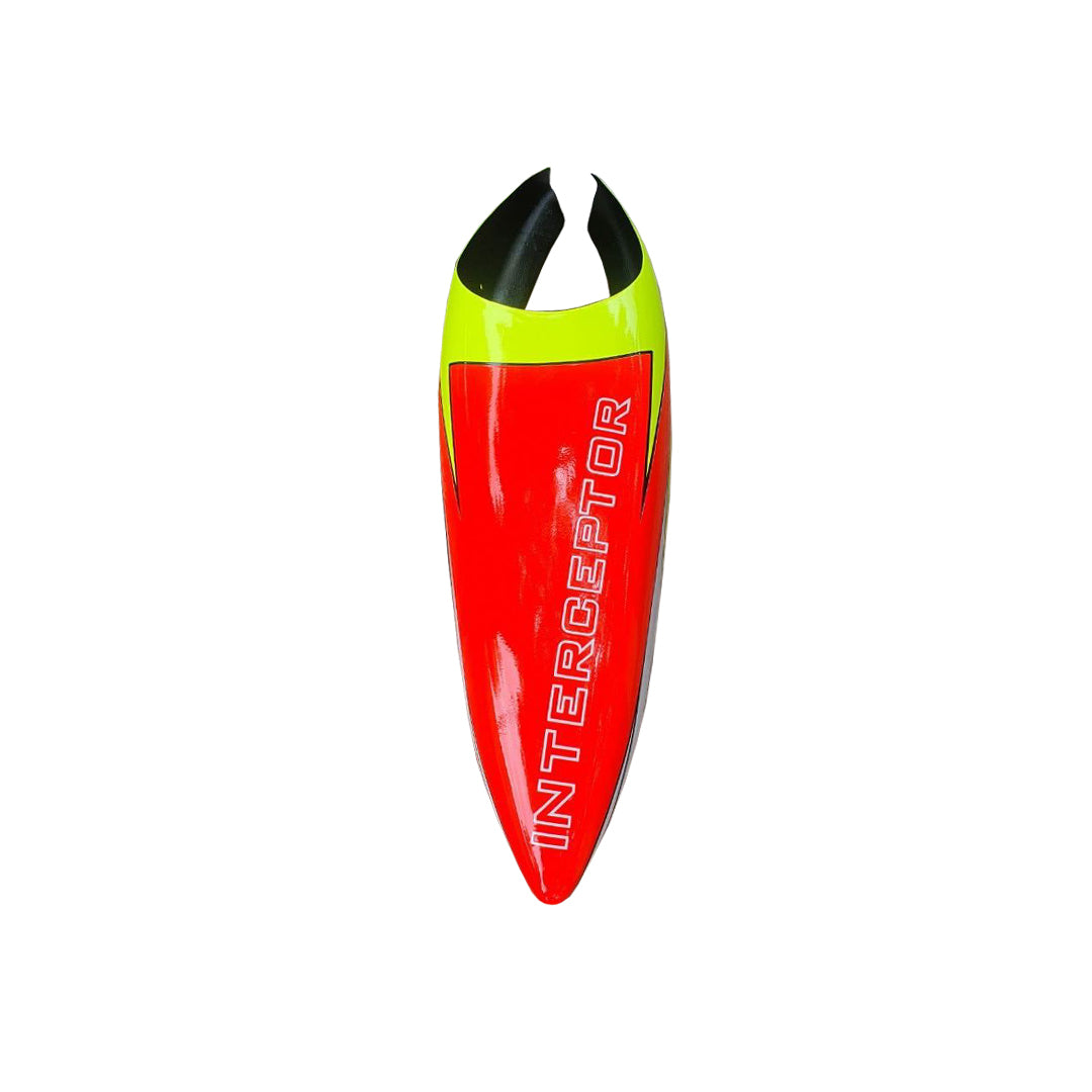 Fusuno Canopy MA Interceptor 600 Red/White/Yellow | HeliDirect