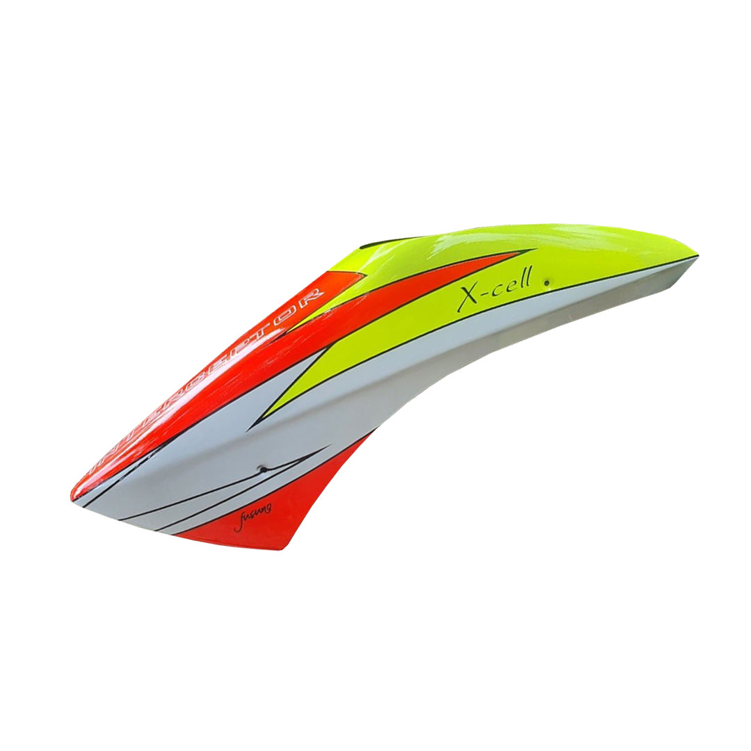 Fusuno Canopy MA Interceptor 600 Red/White/Yellow | HeliDirect