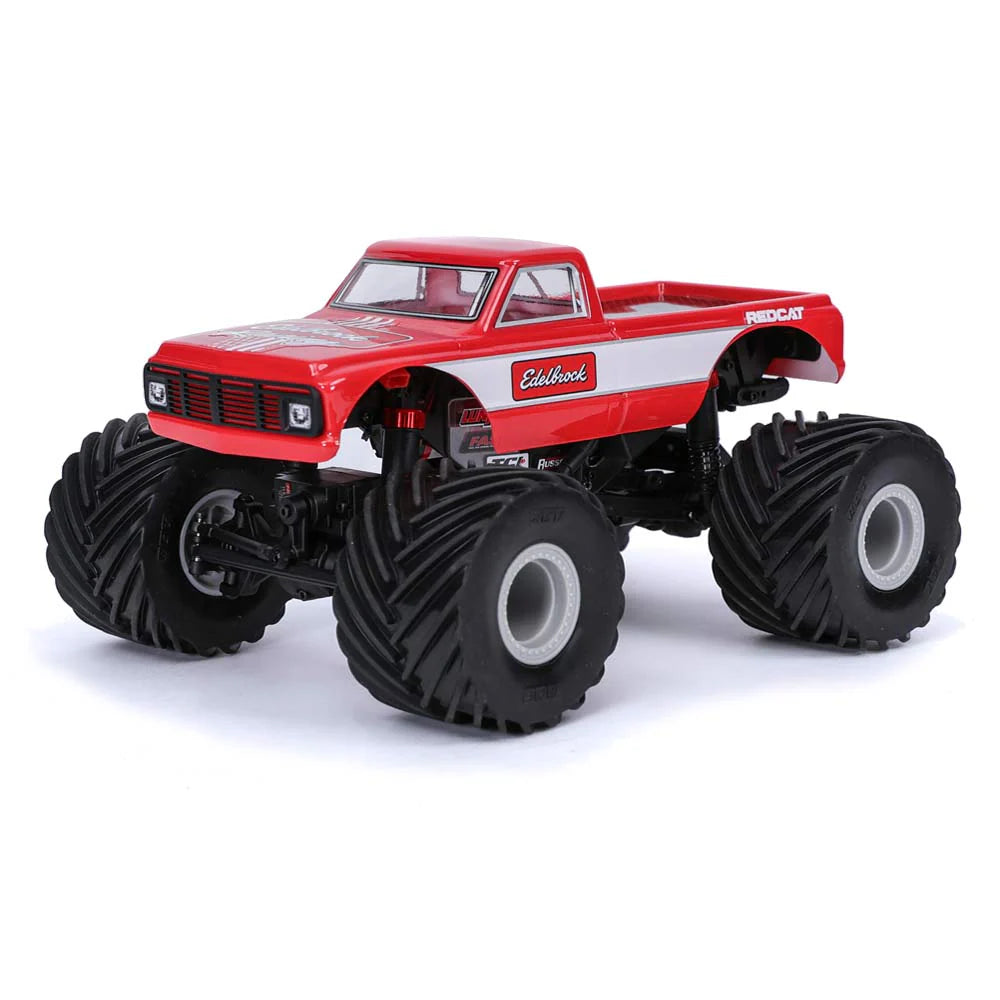 Redcat MT-18 - 1/18 Scale Brushed Monster Truck - RED | HeliDirect