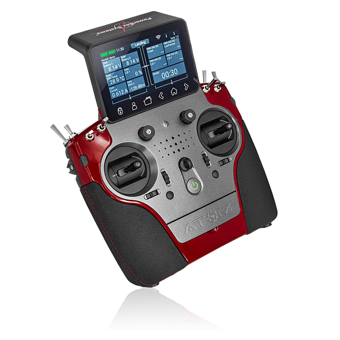 PowerBox Radio System ATOM handheld version 2 – HeliDirect