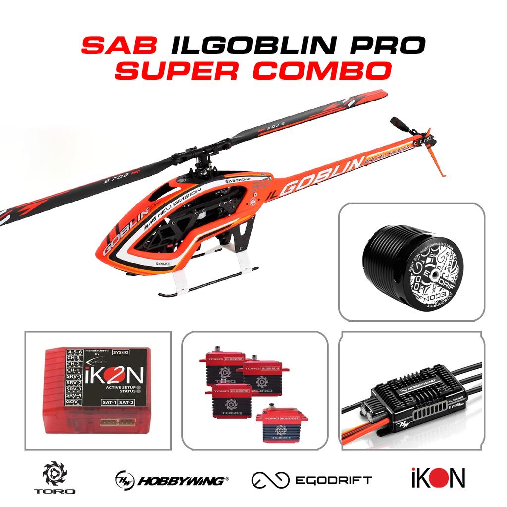 SAB IL Goblin PRO and RAW | HeliDirect