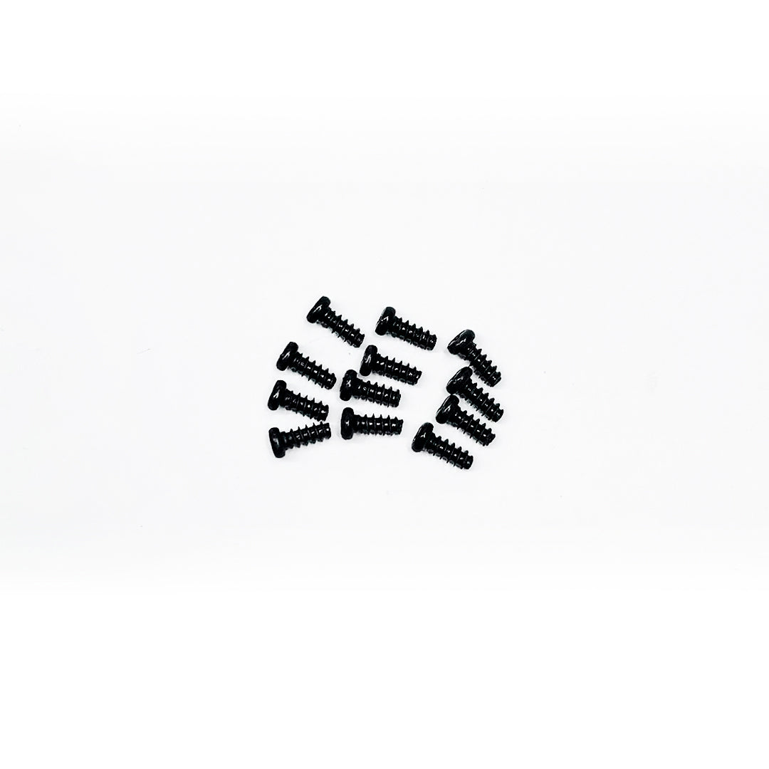 MJX HYPER GO Round Head Flat Tail Screw (12PCS) – HeliDirect