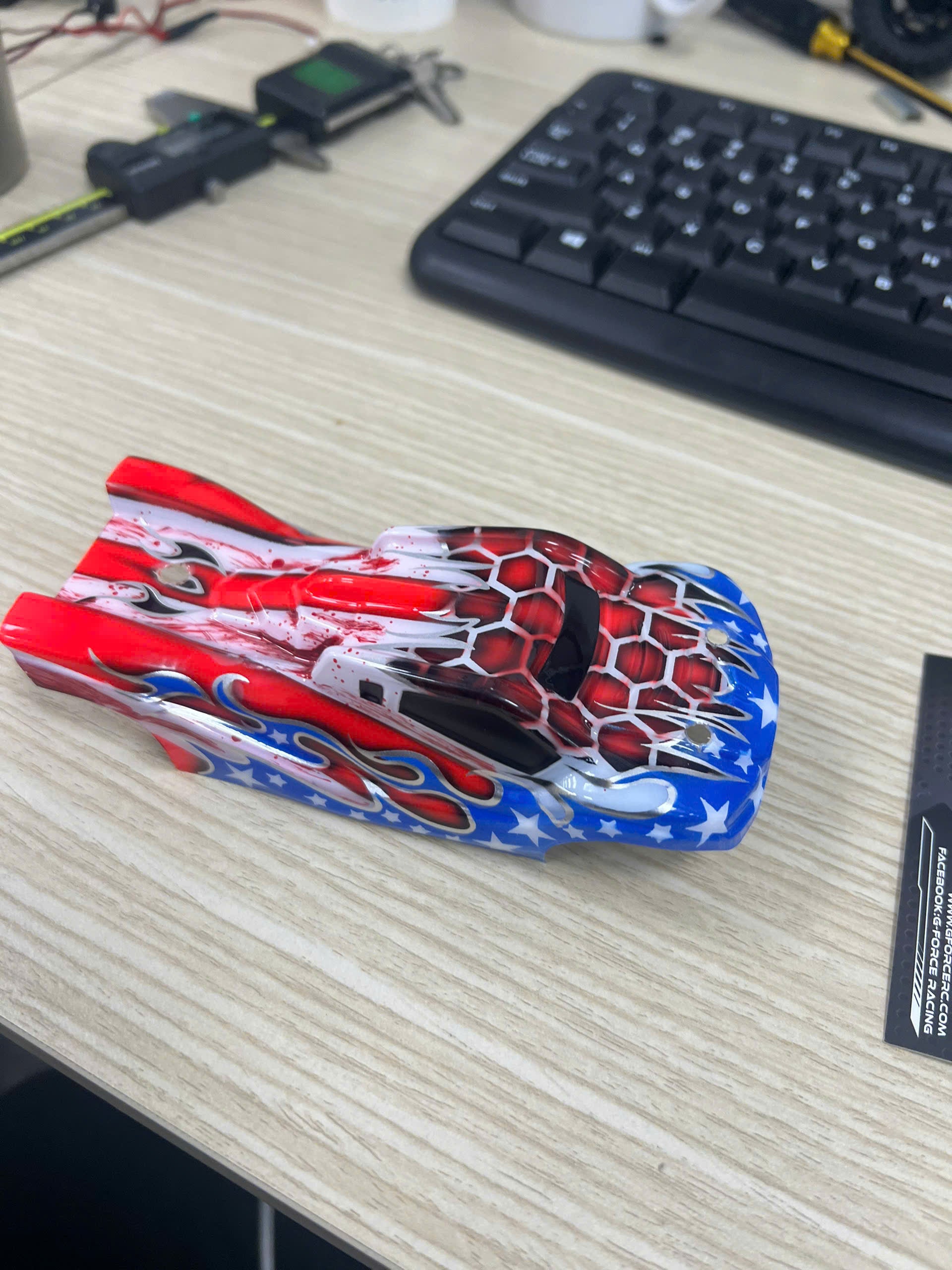 RADIANZ Micro-B Leopard Airbrush Lexan Body - Lucian – HeliDirect