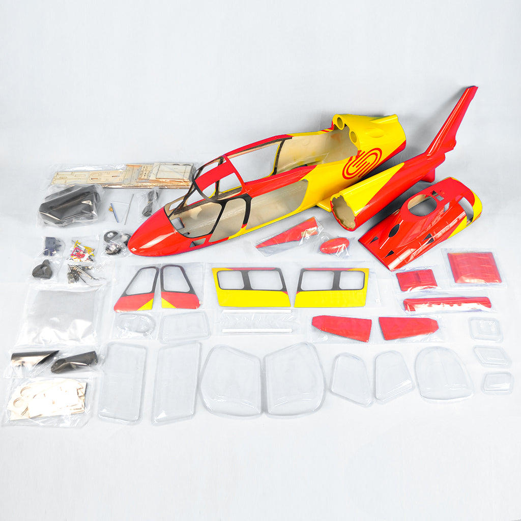 Fiberglass Scale Fuselage AGUSTA A109 .60 (700) Size - SCHENK Color ...