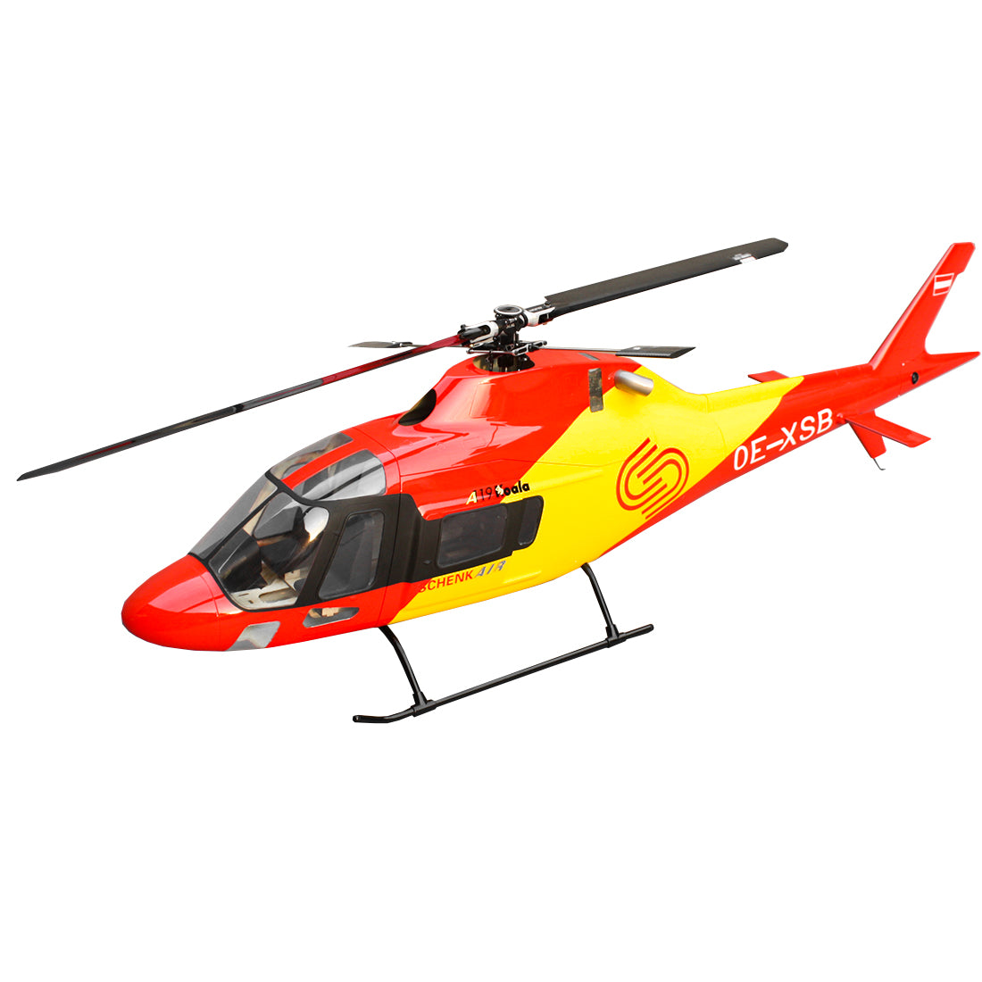 Fiberglass Scale Fuselage AGUSTA A119 .50 (600) Size - SCHENK Color ...