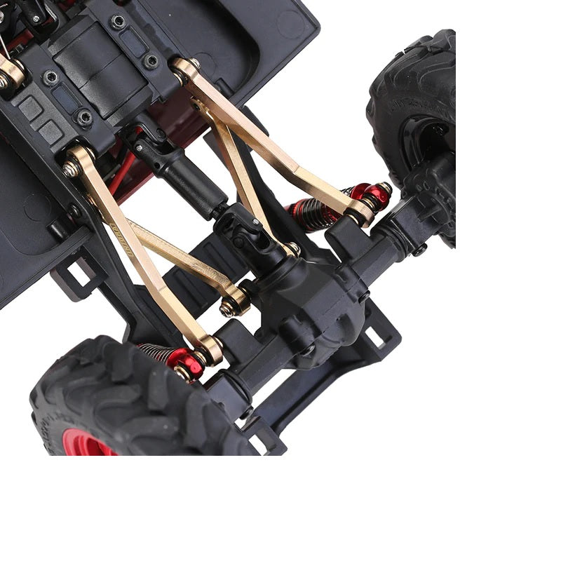 INJORA Heavy Brass High Clearance Chassis Links For FCX24 | HeliDirect