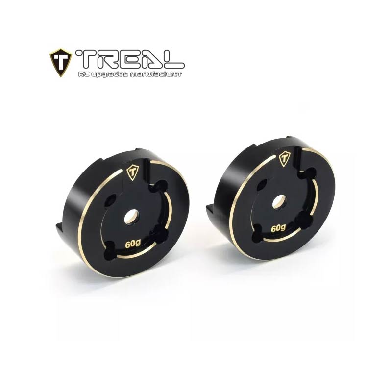 Treal UTB18 Capra Brass Outer Portal Covers Set CNC Machined Heavy Wei ...