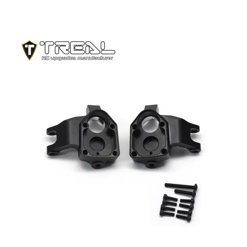 Treal UTB18 Capra Alu 7075 Front Steering Knuckles Inner Portal Covers ...