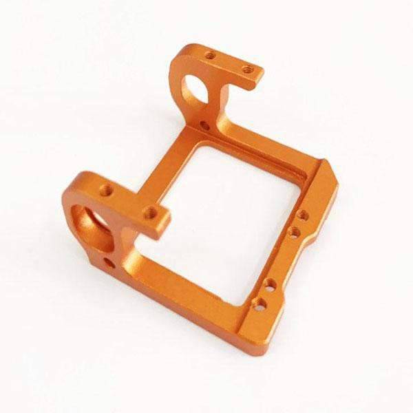 Nexx Racing Aluminum Square Motor Mount Frame (Orange) | HeliDirect